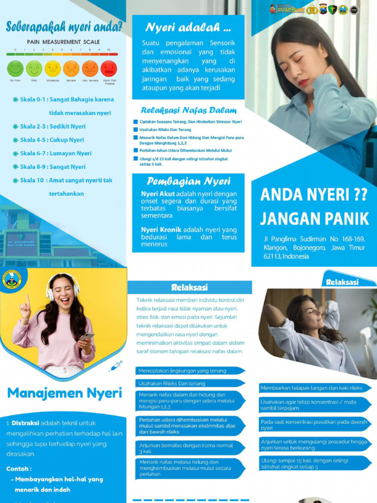 leaflet manajemen nyeri | PDF