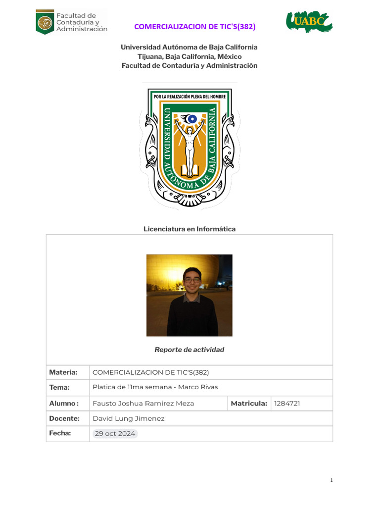 Platica-Marco_Rivas-Semana#11-RamirezFausto | PDF | Informática