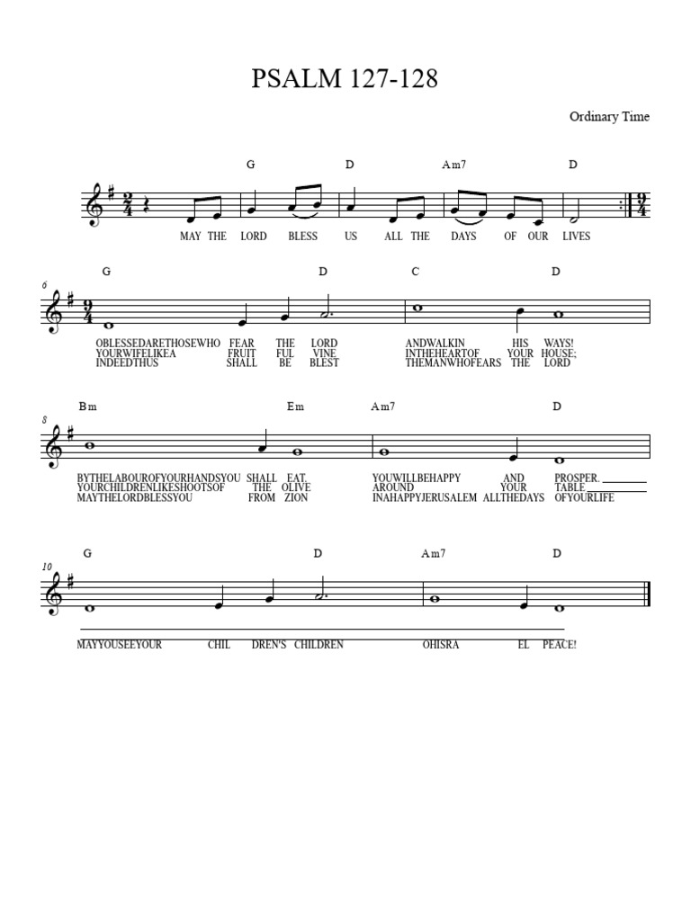 PSALM 127 PDF