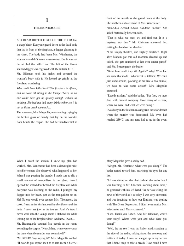 Who Killed Mrs. WInchester | PDF | Heaven | Afterlife