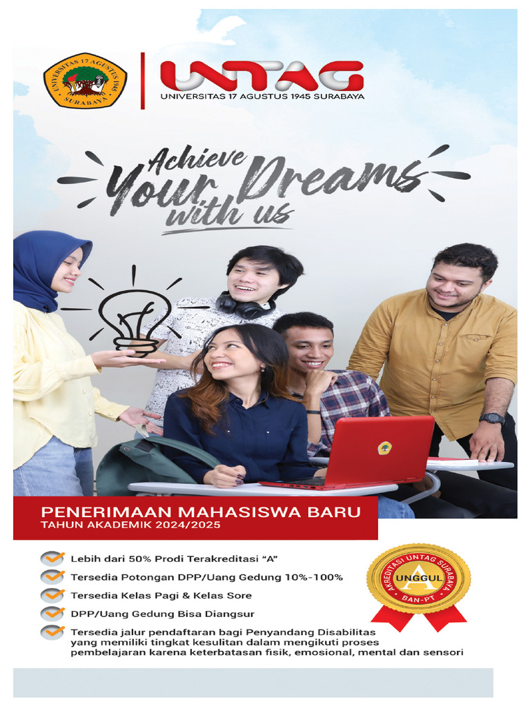 Brosur Untag Surabaya 2024 | PDF