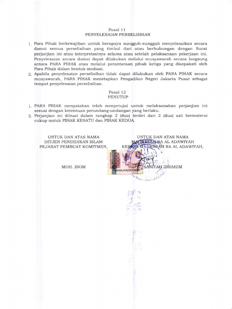 RA Adawiyah Kalikur SPK hal ter | PDF