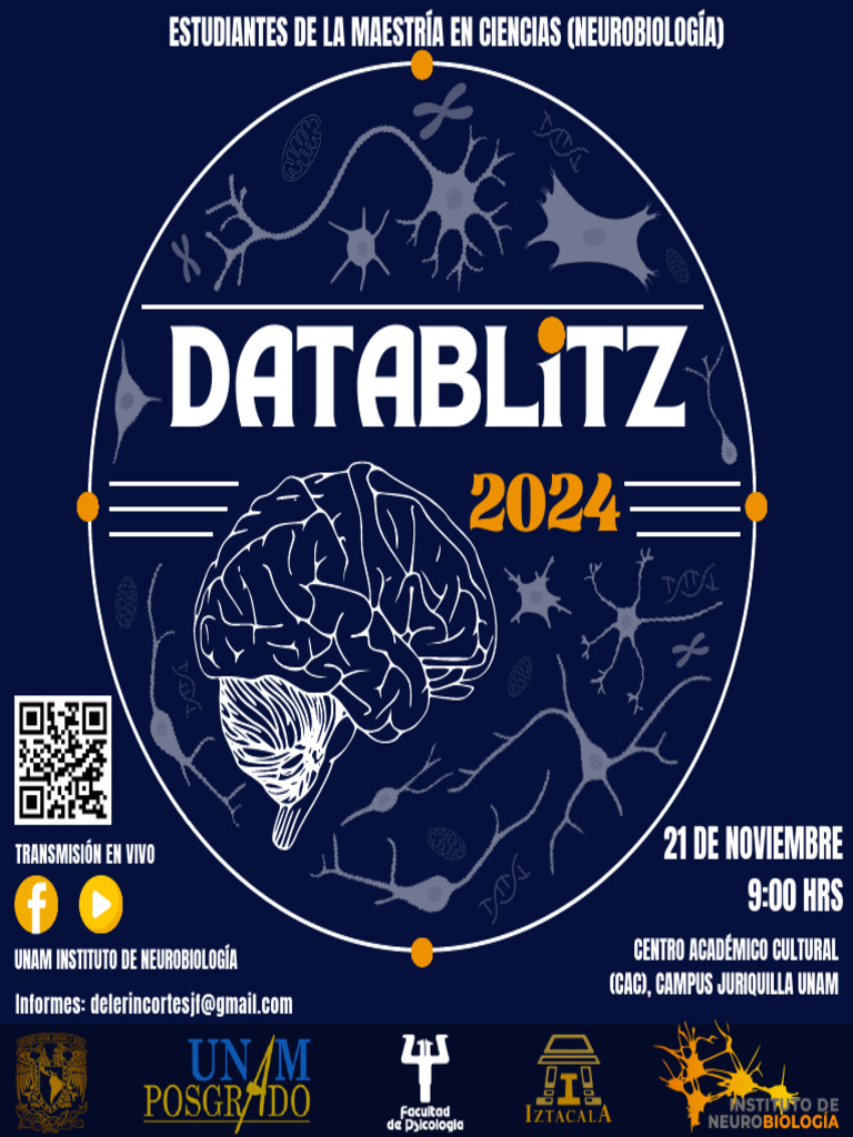 DATABLiTZ 2024 Estud Maestria en Ciencias Neurobiologia 21 Nov2024 INB UNAM | PDF