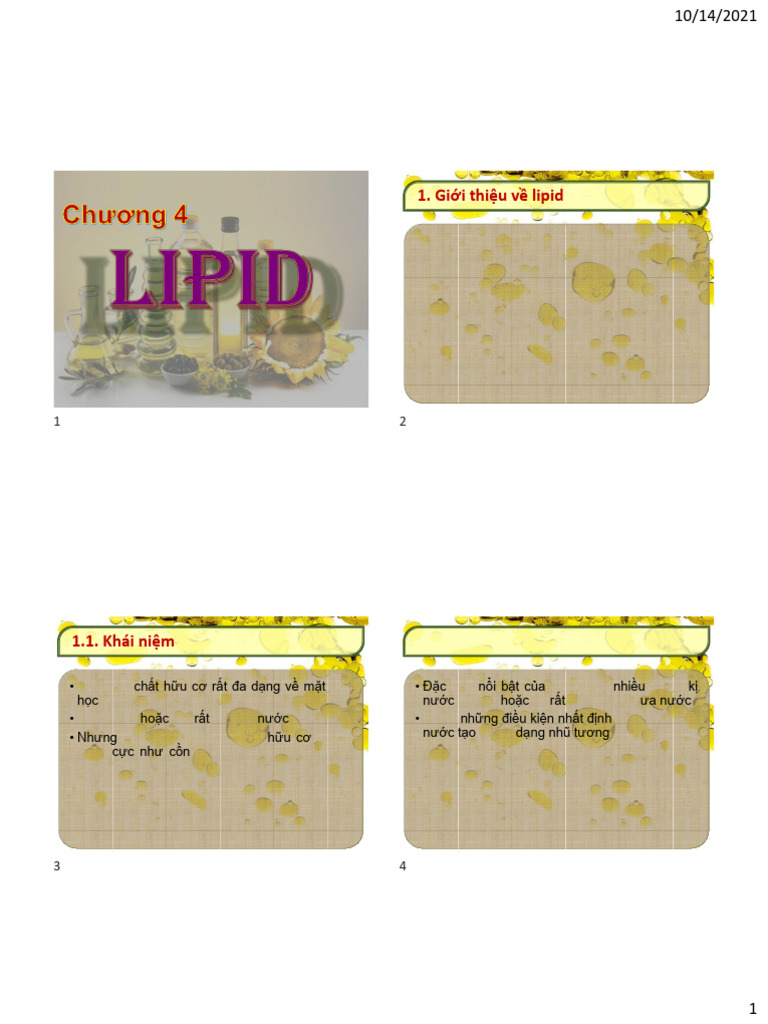 4 Lipid | PDF