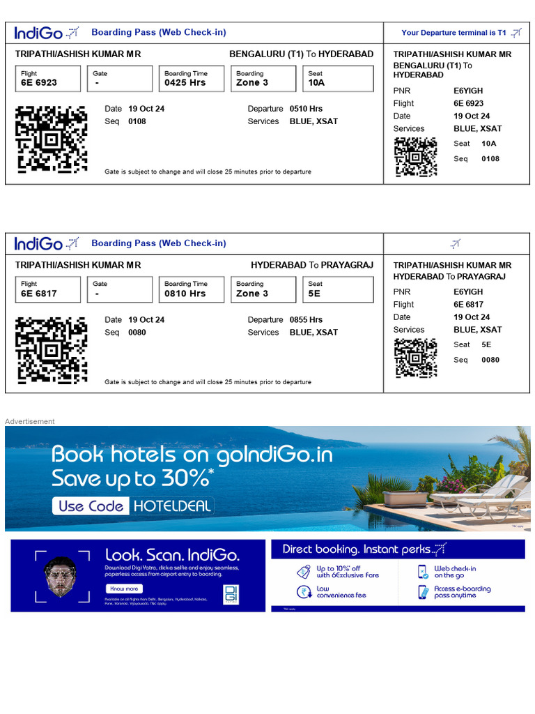 Boarding Pass | PDF