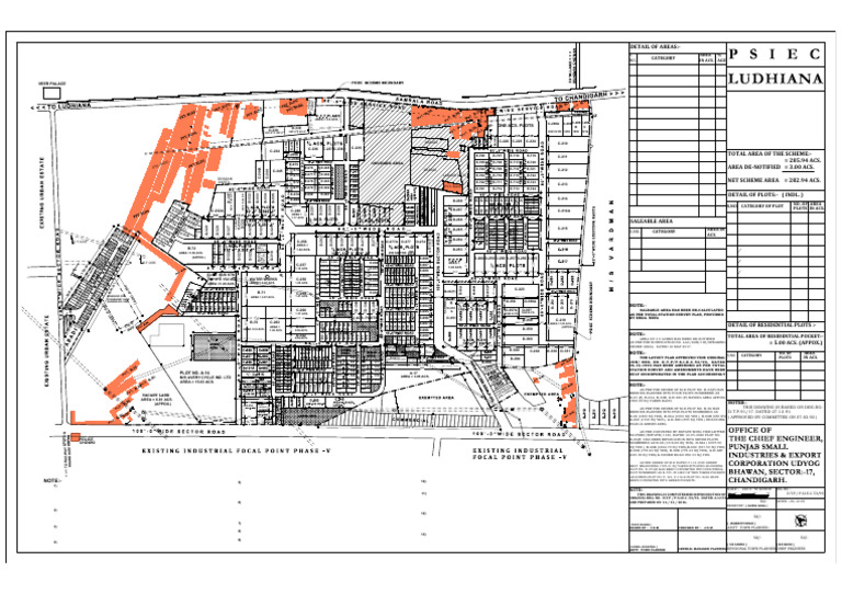 Layout Plan Phase Viii Ludhiana As Per Survey - 240731 - 120325 | PDF