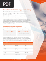 Usp-General Chapters - 616 - Bulk Density and Tapped Density | PDF ...