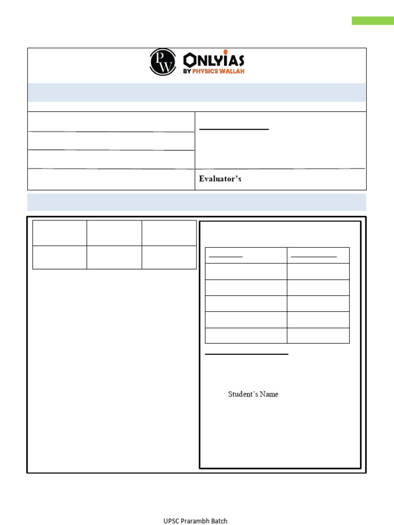 Geography 01 Daily Mains Question Booklet657151fe9cfe070018e5e4b9 | PDF