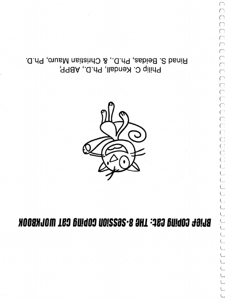 Brief Coping Cat - 8 Session Workbook | PDF