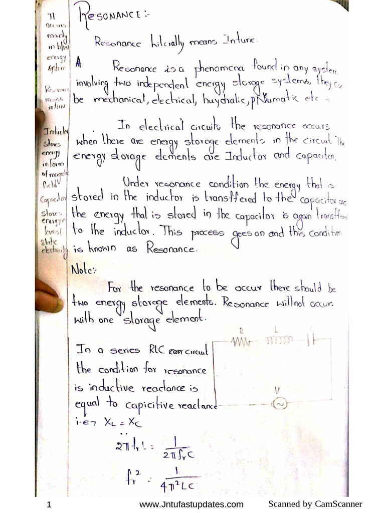 Network Analysis R20 - UNIT-4 | PDF