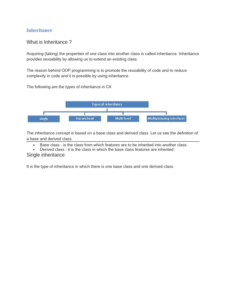 12 C# Inheritance Bace Derived Abstract Interface Sealed Partial Anonymous Class | PDF | Class ...