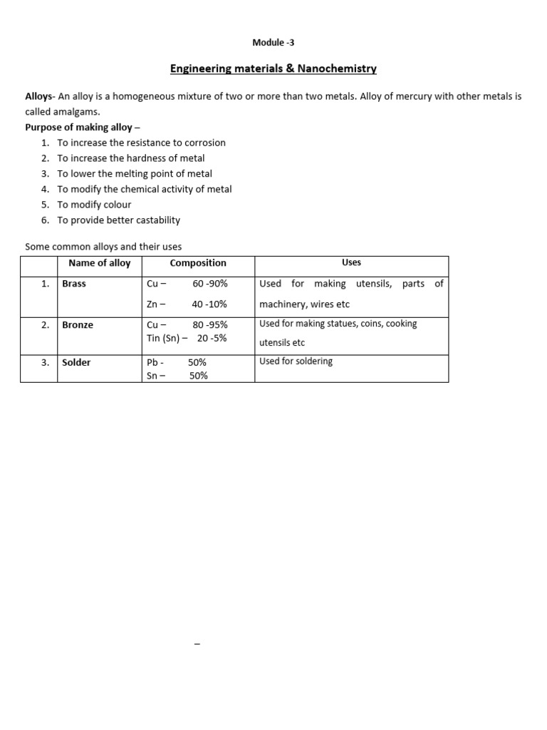 Module -3 Notes. | PDF | Refractory | Glasses Module -3 Notes. | PDF | Refractory | Glasses