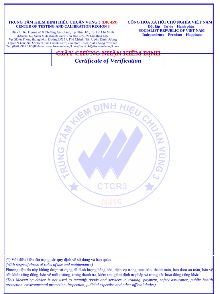 GCN KĐ Nhom 1 (Mặt Trước) Ver End | PDF