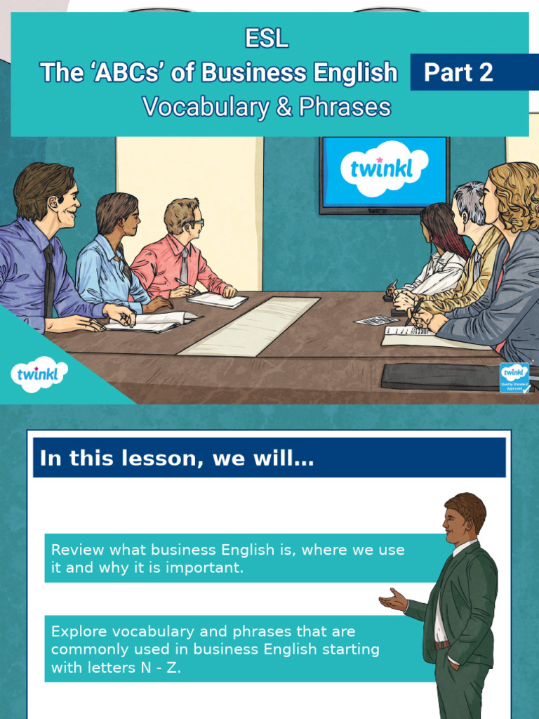 Business English Vocabulary N-Z Guide | PDF | English Language | Employment