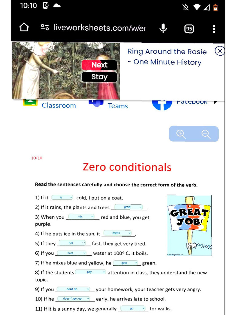 Quiz 5.zero Conditional | PDF