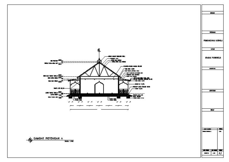 Potongan A | PDF