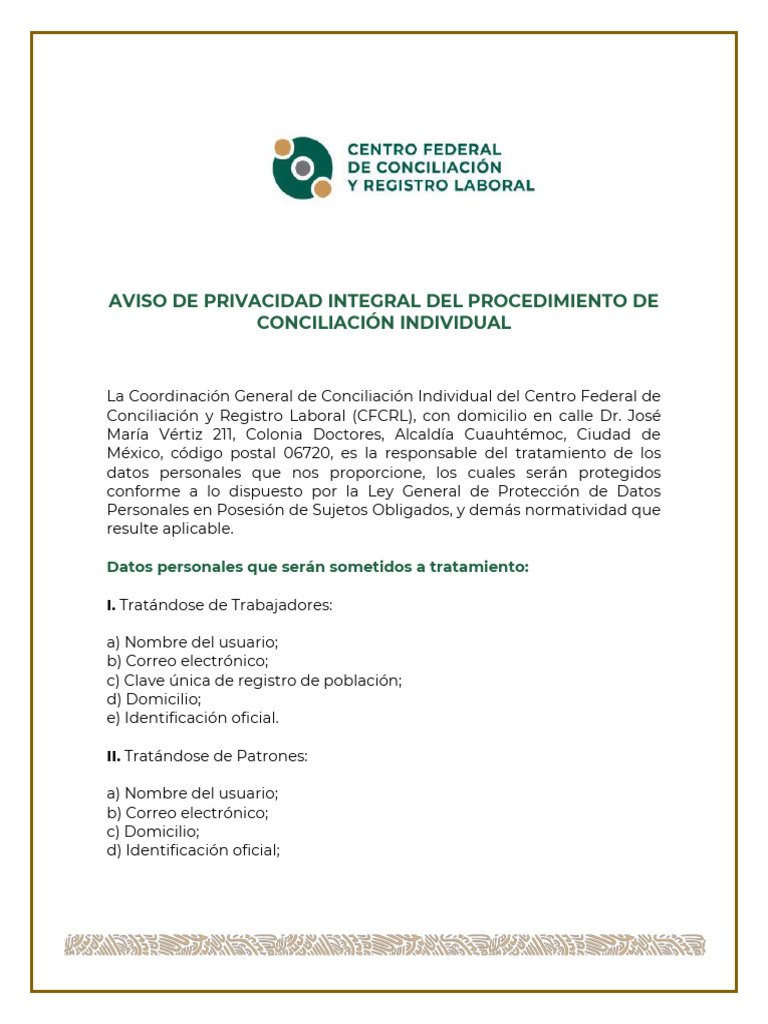aviso-privacidad (1) | PDF | Cookie HTTP | Privacidad