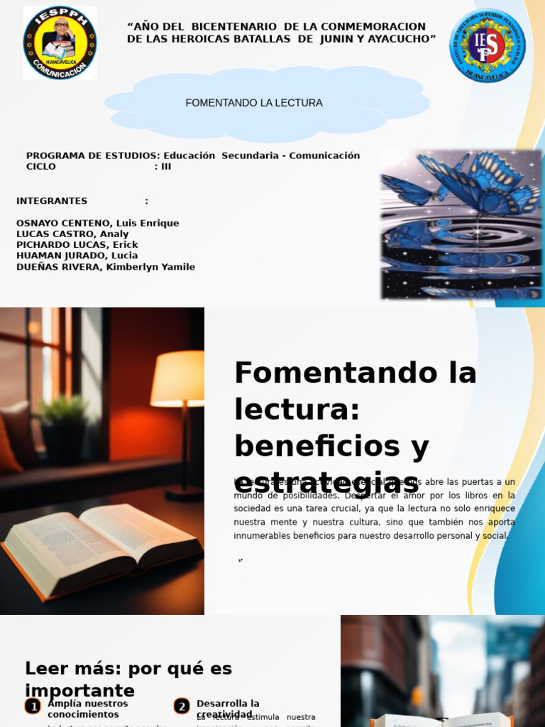 Fomentando de La Lectura (1) | PDF | Las emociones | Creatividad
