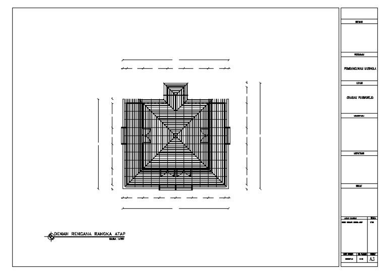 rencana rangka atap | PDF