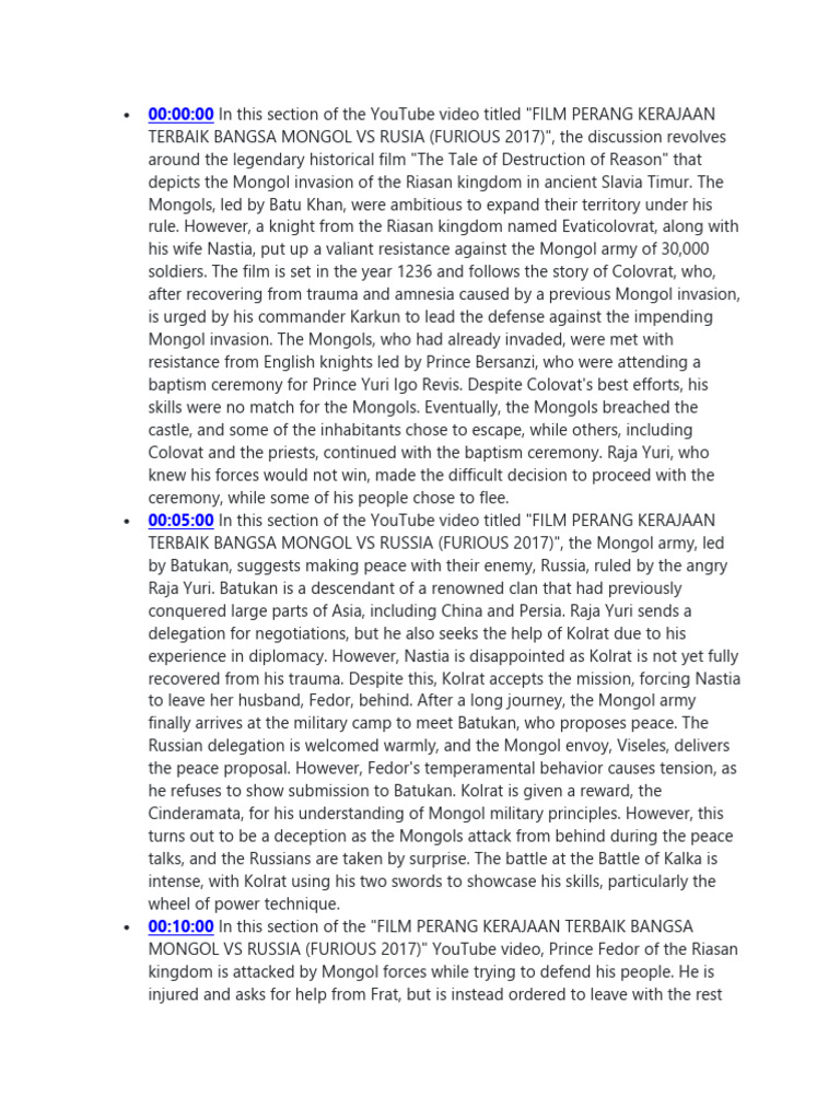 Furious | PDF | Mongol Empire | Invasion