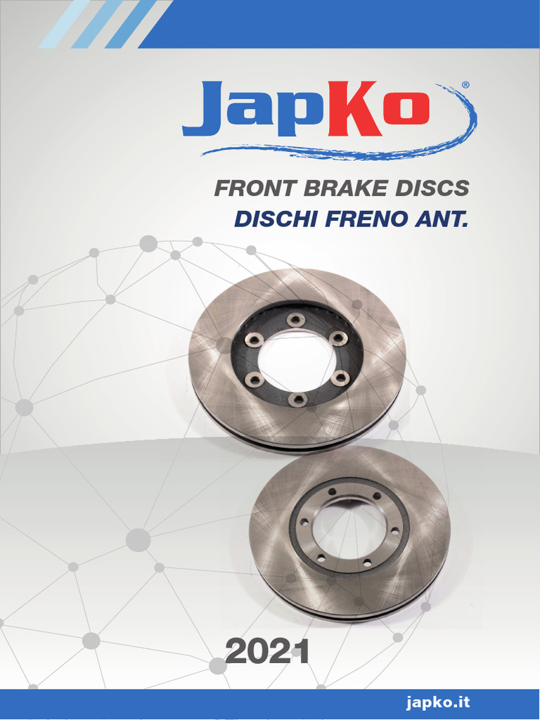 60 Japko_Front_brake_discs_60 | PDF