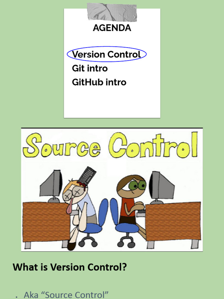 02b Lecture_Git_GitHub Intro | PDF | Version Control | Computing