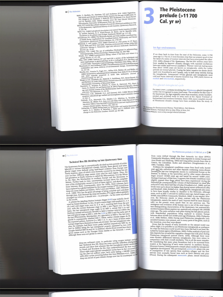 The Holocene - CH 3 - New | PDF | Holocene | Climate