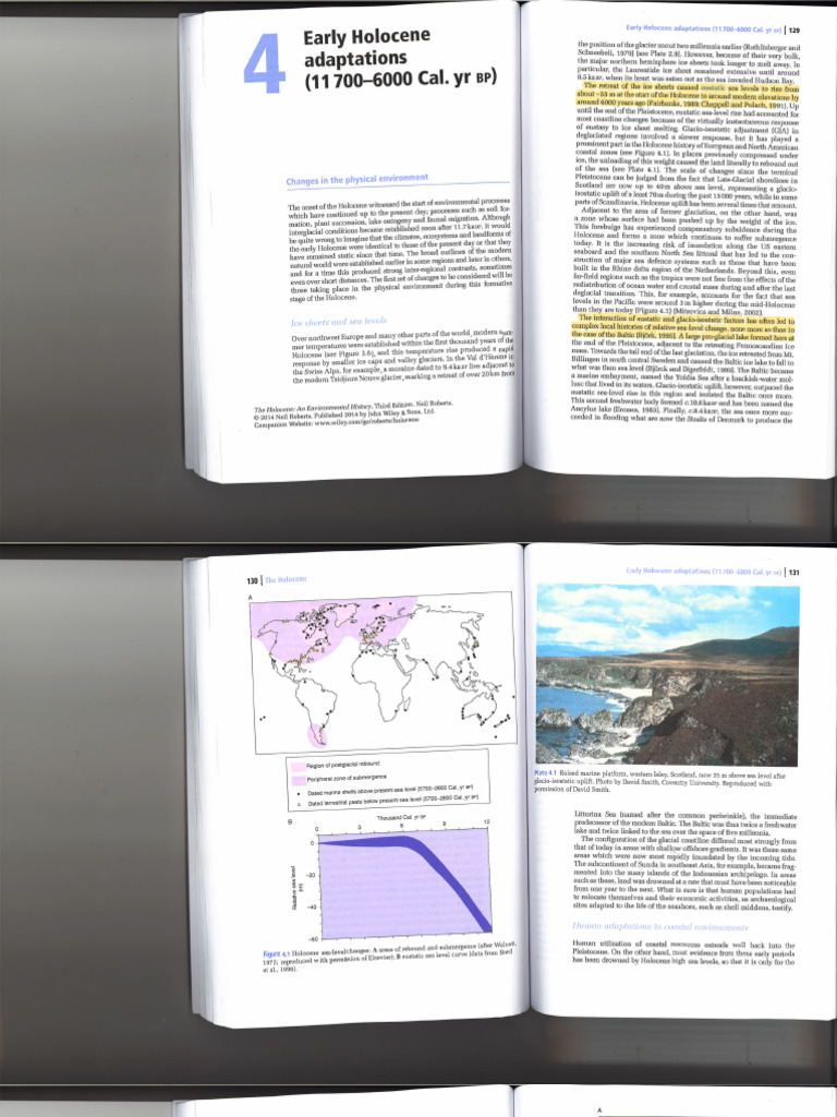 The Holocene - CH 4 - BBB | PDF | Lake | Holocene