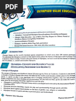 Olympic Value Education Notes Class11 | PDF | Olympic Games | Sports ...