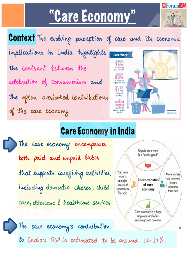 Care Economy and Women's Empowerment in India | PDF | Economies | Child ...