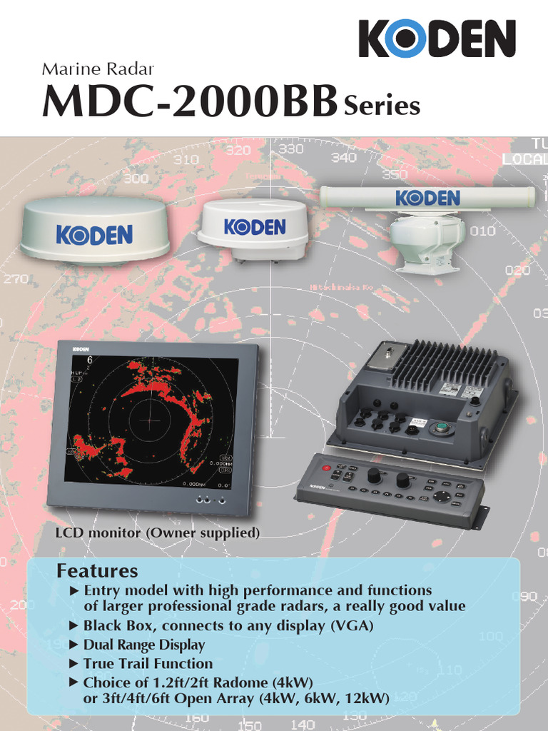 MDC-2000BB_E | PDF | Display Resolution | Antenna (Radio)