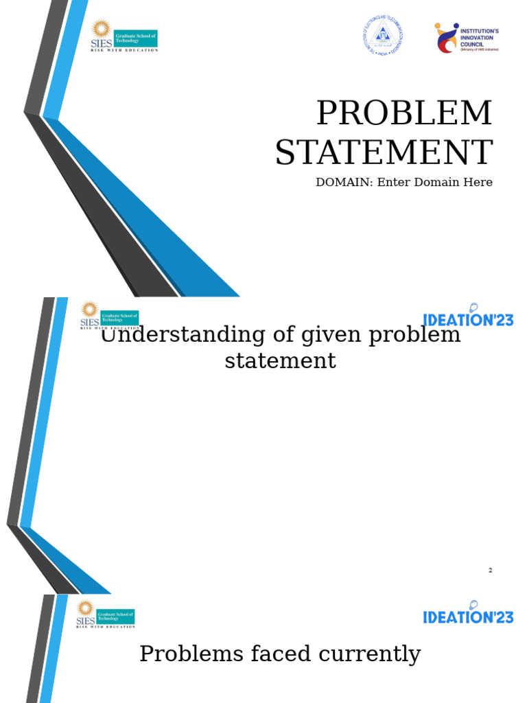 Presentation Template of Ideation | PDF