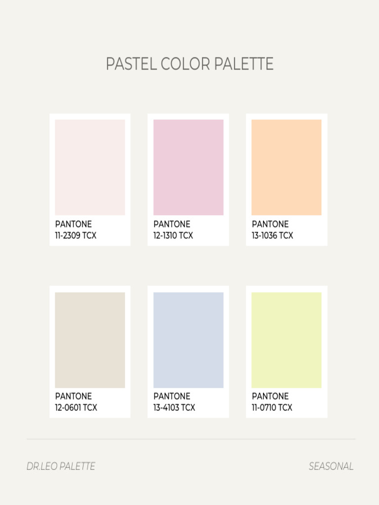 DR Leo Palette-Pastel | PDF