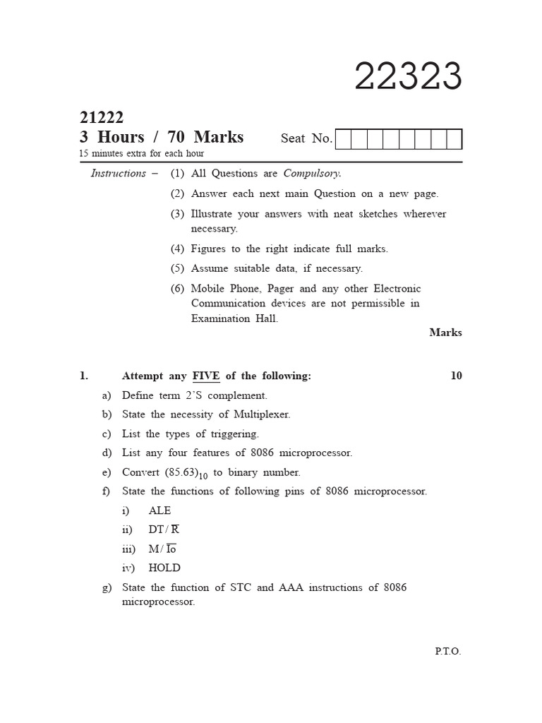 2022 Summer Question Paper (Msbte Study Resources) | PDF | Logic Gate ...