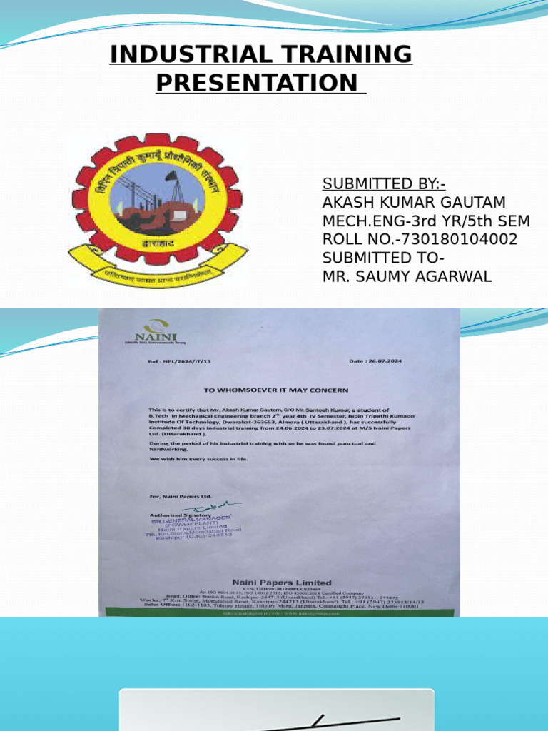 AKASH PANDIT PPT BTECH | PDF