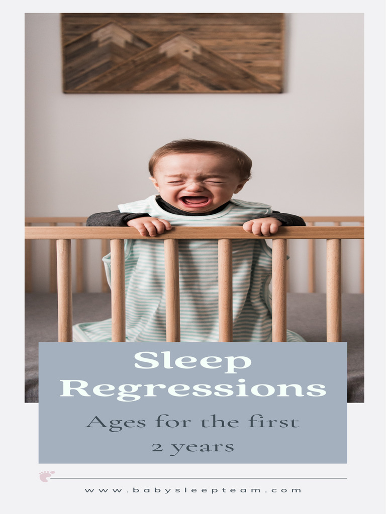 JAW37slTRyCNeyTeovrq UPDATED Sleep Regressions | PDF | Infants | Sleep