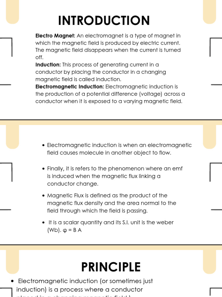 Introduction 20241212 095443 0000 | PDF | Electromagnetic Induction ...