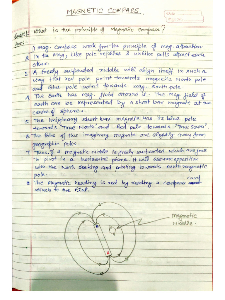 Magnetic Compass | PDF