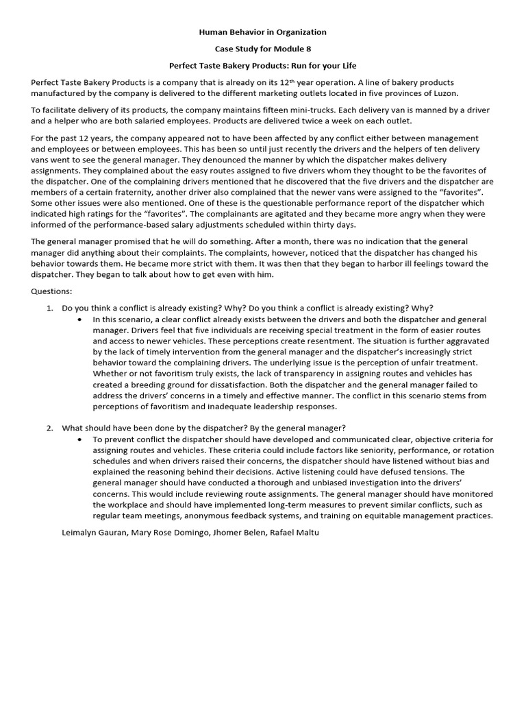08 Module 8 Case Study - Nov 28 | PDF | Bias | Psychological Concepts