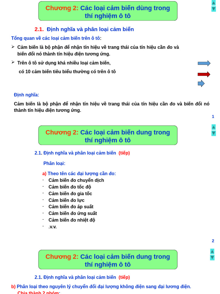 02 - PW - Chg 2 - Các loại cảm biến | PDF