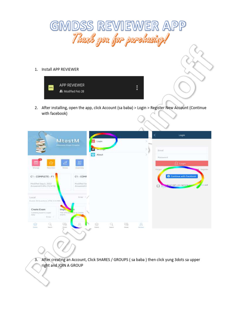 Read First! Instructions(Gmdss) | PDF