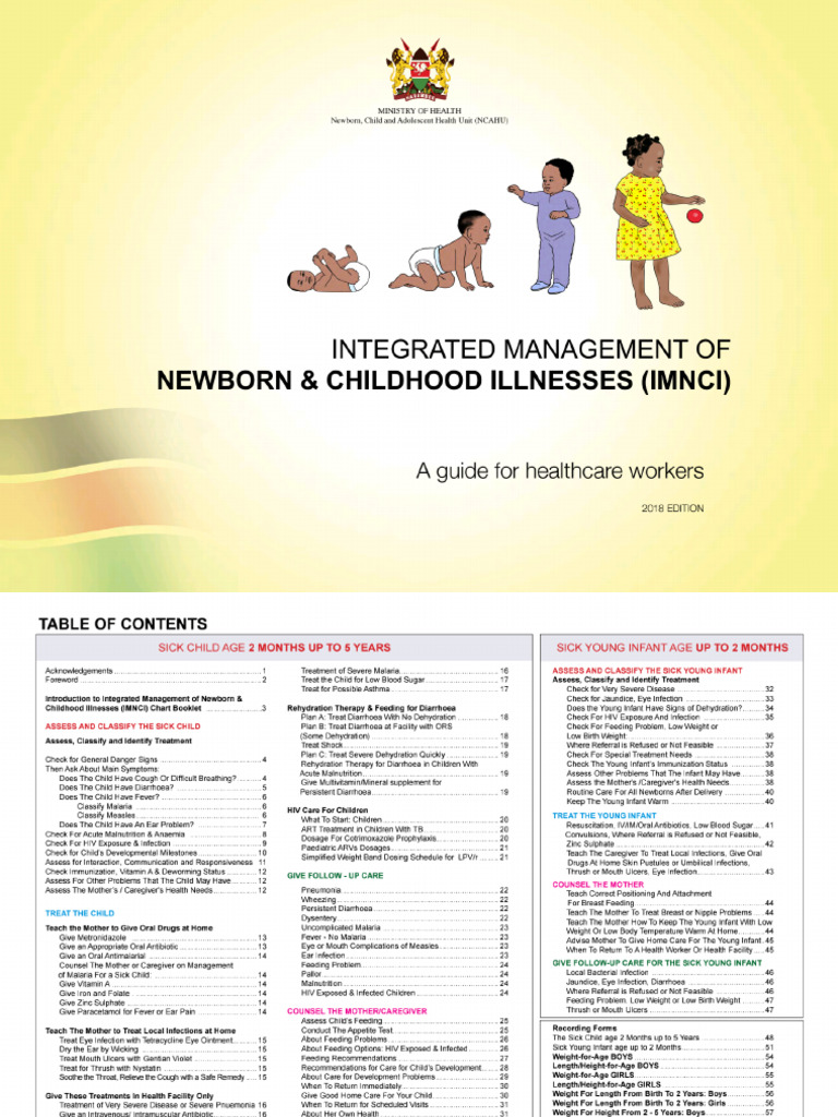 2018-IMCI-Chart (1) | PDF