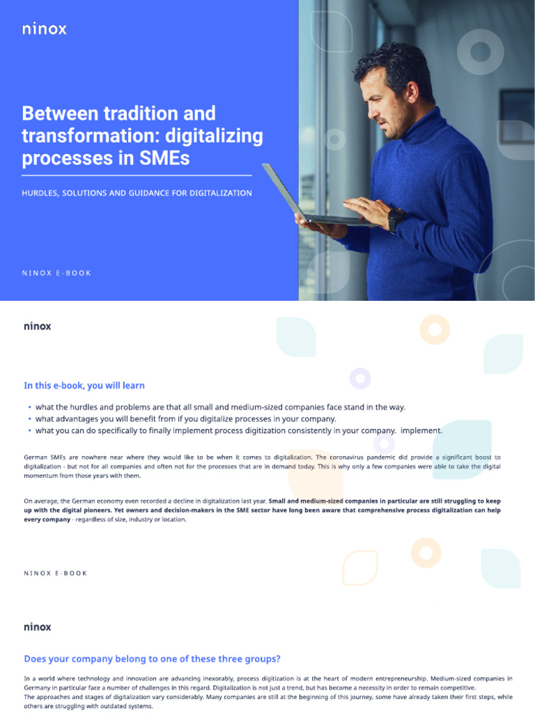 Digitalization Guide for German SMEs | PDF | Automation | Databases