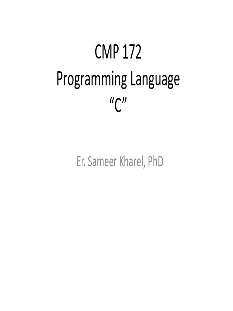 Introduction CMP 172 Unit I | PDF | Software Testing | Unit Testing Introduction CMP 172 Unit I | PDF | Software Testing | Unit Testing