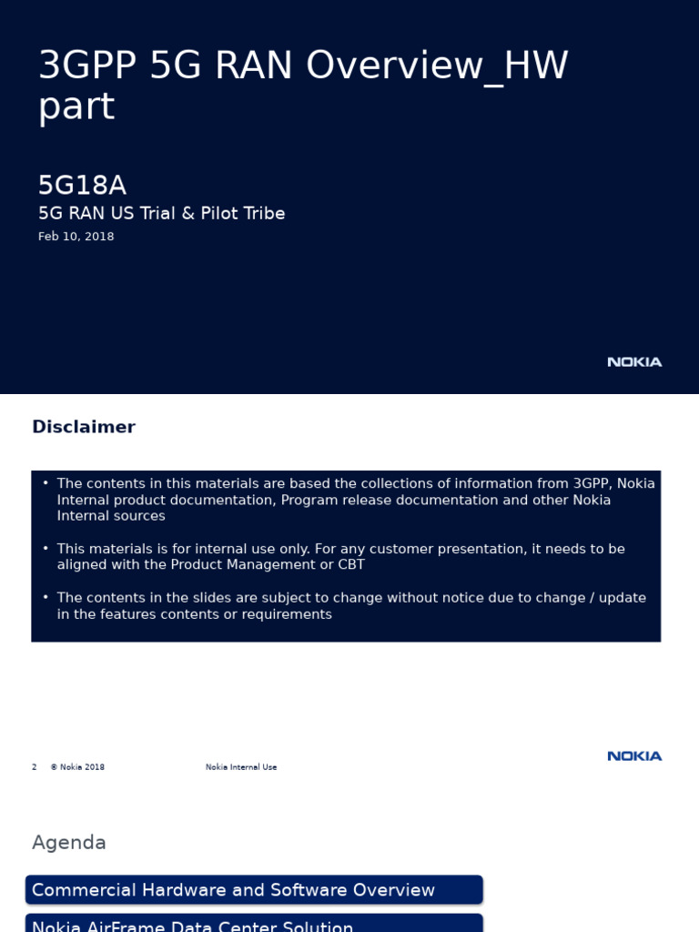 3GPP 5G NR - 5G18A Overview - HW Part | PDF | Antenna (Radio) | Solid State Drive