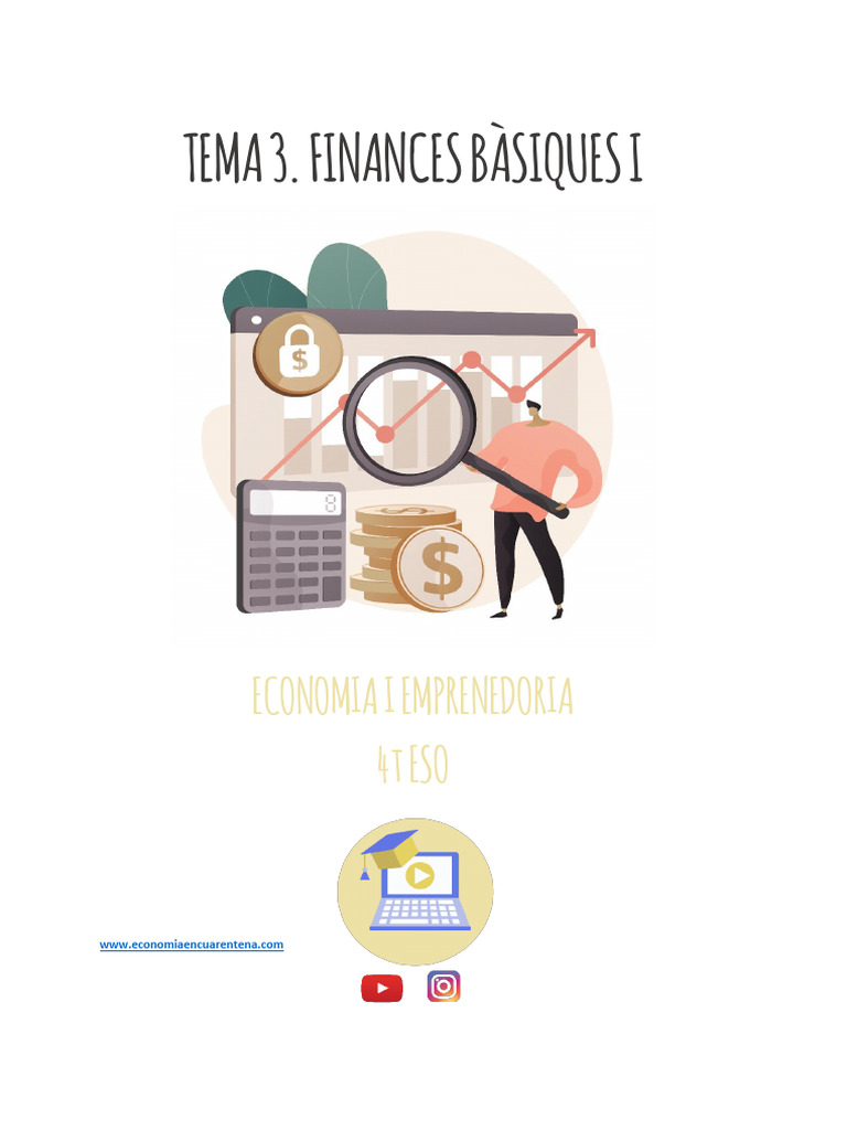 Tema 3. finanzas básicas | PDF