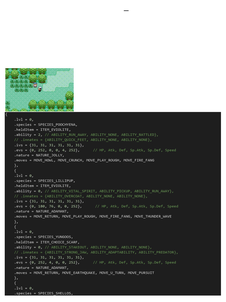 Pokemon Elite Redux - Route Trainers - Outdated | PDF | Japanese Role ...