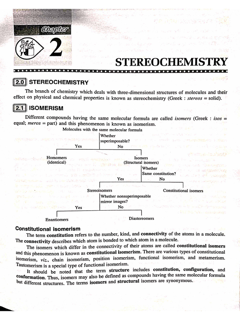 1 Stereochemistry | PDF