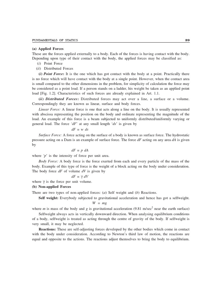 Mechanics of Solids | PDF | Force | Physical Phenomena