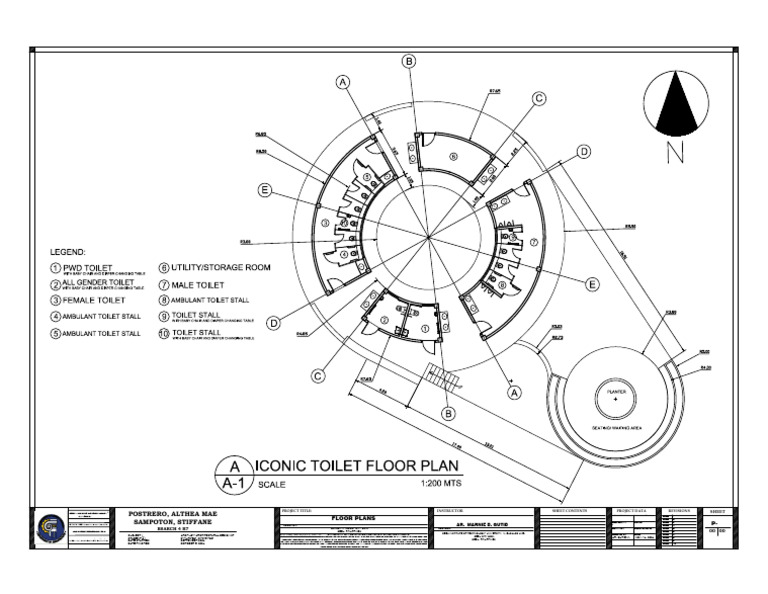 ICONIC TOILET FLOOR PLAN | PDF